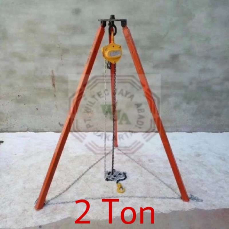 Promo Hoist / Tripod 2 Ton / 2ton / 2000kg / 2000 Kg & 3 Meter / 3m ...