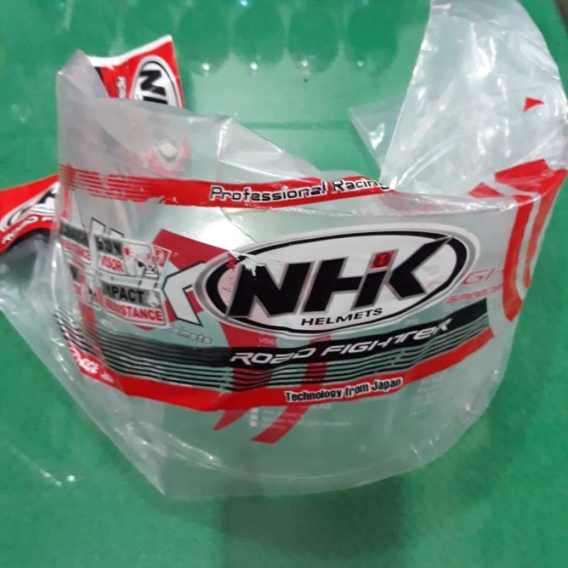 Promo Kaca Helm Nhk Gp1000-flat Diskon 23% Di Seller Hakka Store ...