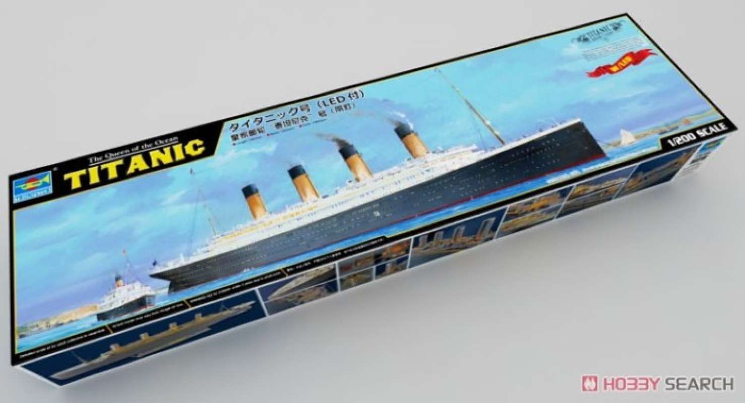 Promo Rms Titanic With Led 1/200 Model Kit Trumpeter Diskon 29% Di ...