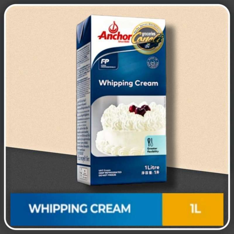 Jual Anchor Whipping Cream 1 Lt di Seller Canoli Groceries Official ...