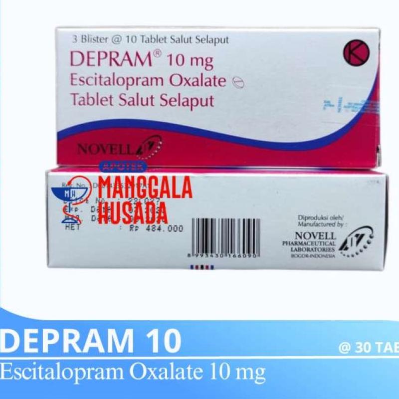 Jual Depram Tab 10 Mg Per Box @ 30 Tablet Di Seller Apotek Manggala ...