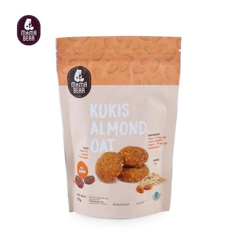 Promo Milky Mama Asi Booster Kukis Almond Oat 150G Rasa Kurma Diskon 38 ...