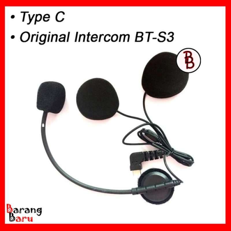 Promo Headset & Microphone For Intercom Bt-s3 Type C Diskon 23% Di ...