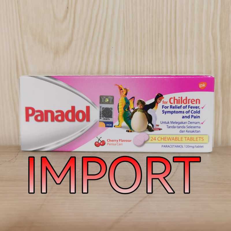 Jual Panadol Anak Kids Tablet Kunyah Chewable Kid Di Seller Happiest ...