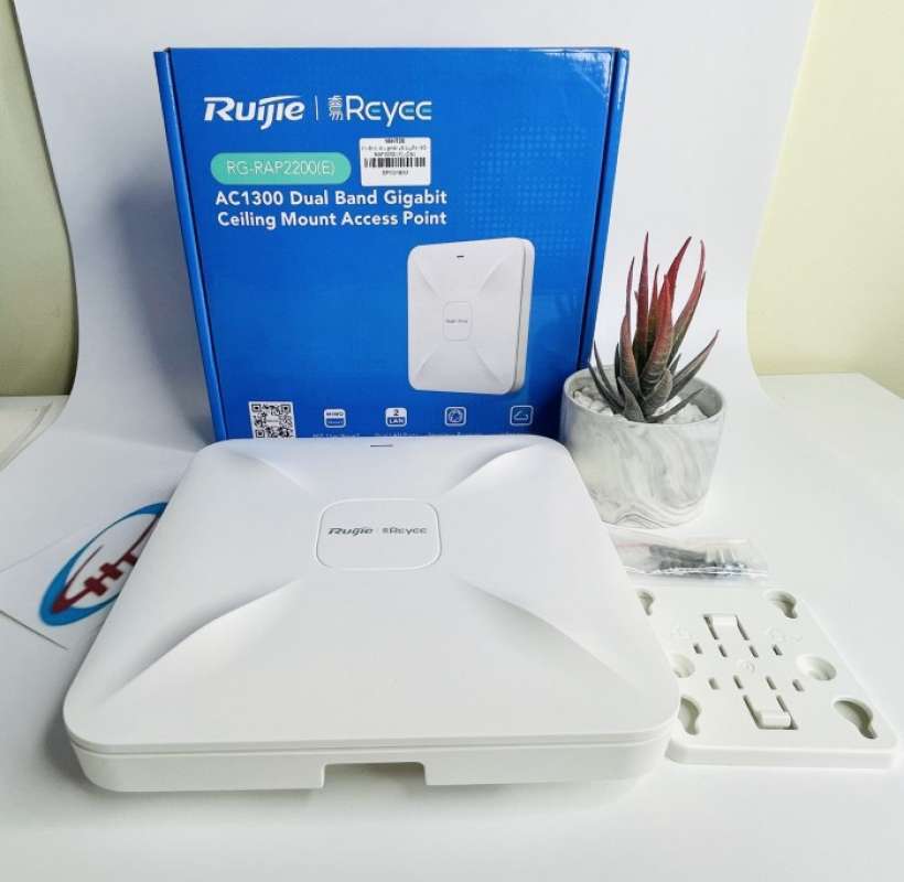 Promo Ceiling Access Point Indoor 1267mbps - Ruijie Reyee Rg-rap2200(e ...