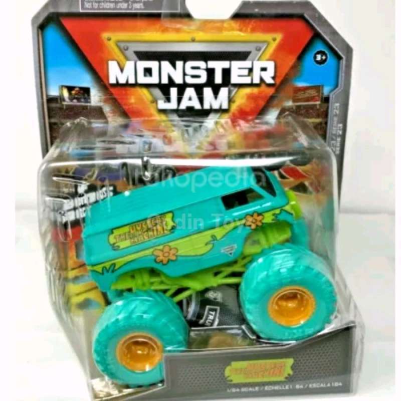 Jual Monster Jam Mystery Machine Nitro Neon spin master truck ...