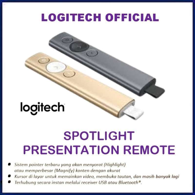 Jual Logitech Spotlight Wireless Presentation Remote - Presenter ...