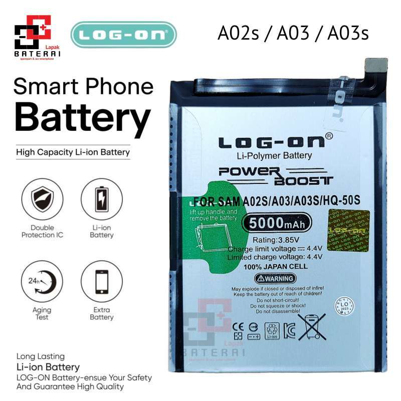 Jual Log On - Hq-50s Samsung A02s A027 / A03s A037 Power Boost Original ...