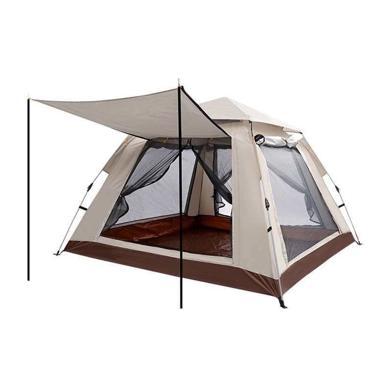 Promo Tenda camping 3/4 orang Tabir surya tebal berlapis perak, tahan ...