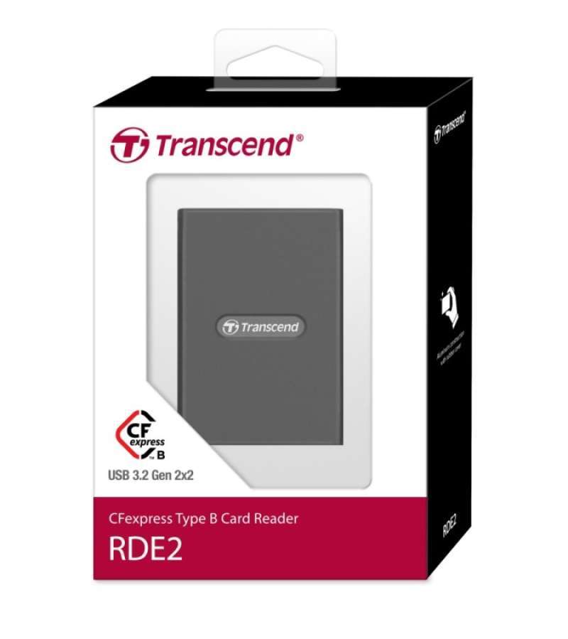 Promo Transcend Card Reader RDE2 CFexpress Type-B USB 3.2 Gen 2x2 ...