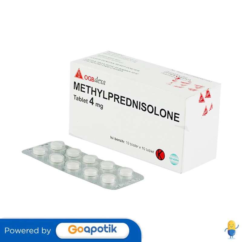 Jual Methylprednisolone 4 Mg Ogb Dexa Medica Box 100 Tablet Di Seller ...