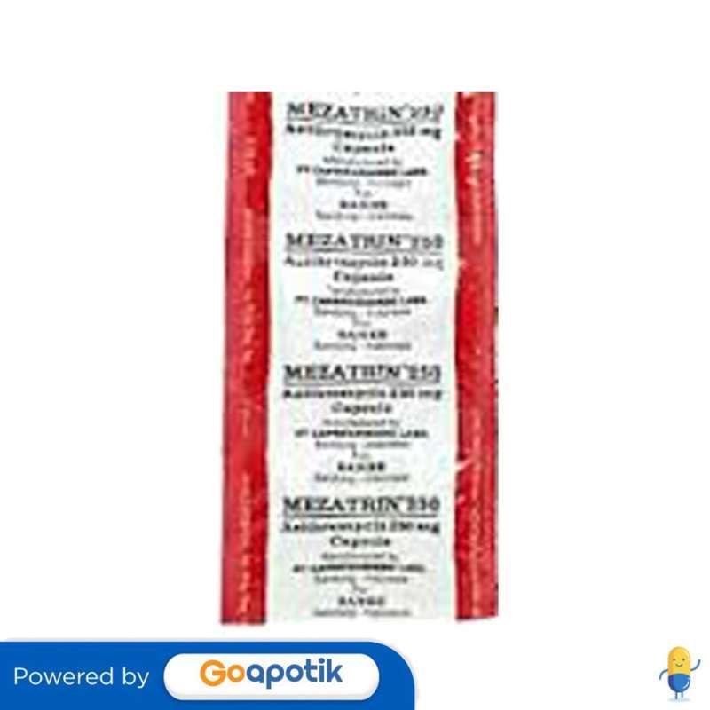 Jual MEZATRIN 250 MG STRIP 6 KAPSUL di Seller Apotek Fidela Farma ...