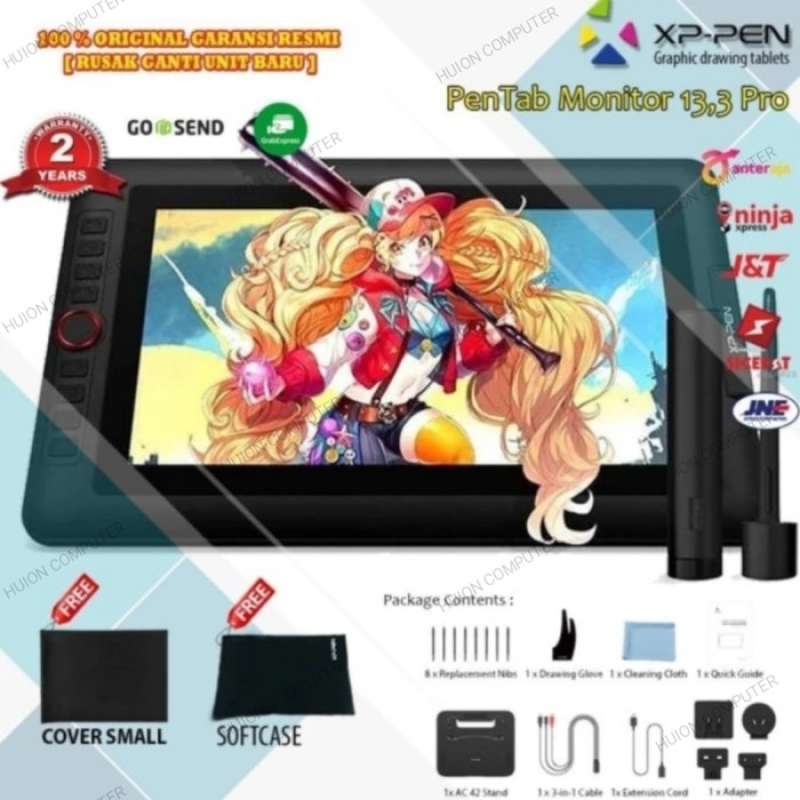 Promo XP Pen Artist 13.3 Inch Drawing Tablet IPS Interactive Pen Display Diskon 23% di Seller ...