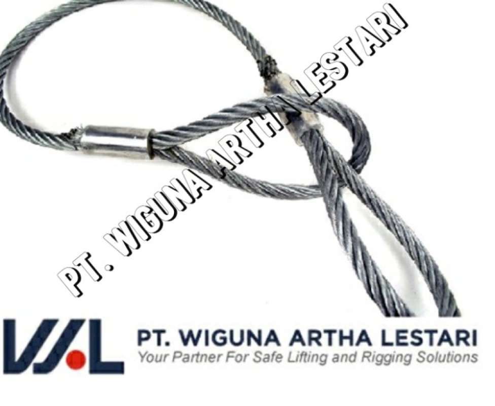 Promo Wire Rope/soft Eye Dia 30cm, 19mm X 6m Iwrc Rhol 6 X 36 /tali ...
