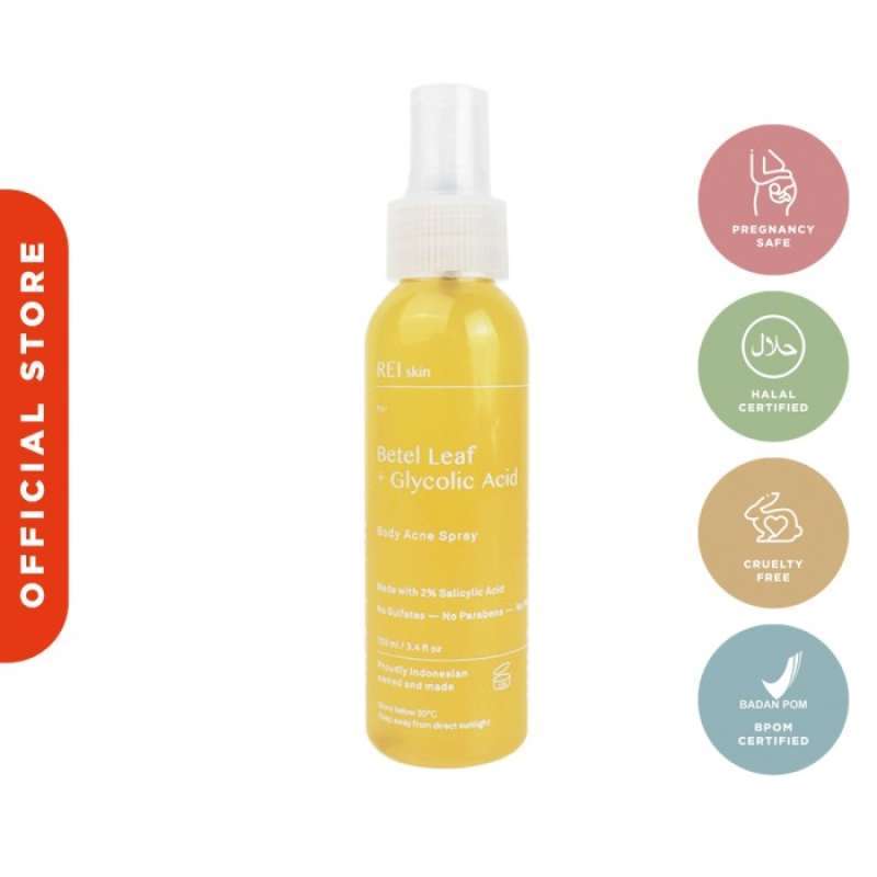 Promo MSBB - REI Skin Betel Leaf + Glycolic Acid Body Treatment Spray ...