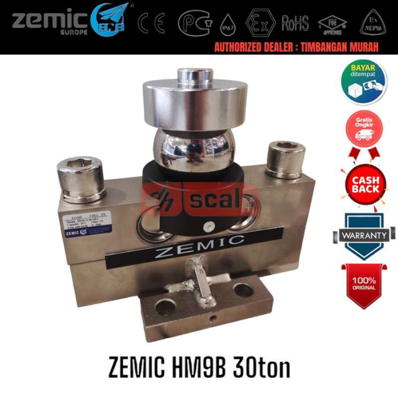 Promo LOAD CELL ZEMIC HM9B 30TON / LOAD CELL JEMBATAN TIMBANG ZEMIC hm9b 30t Diskon 33% di ...