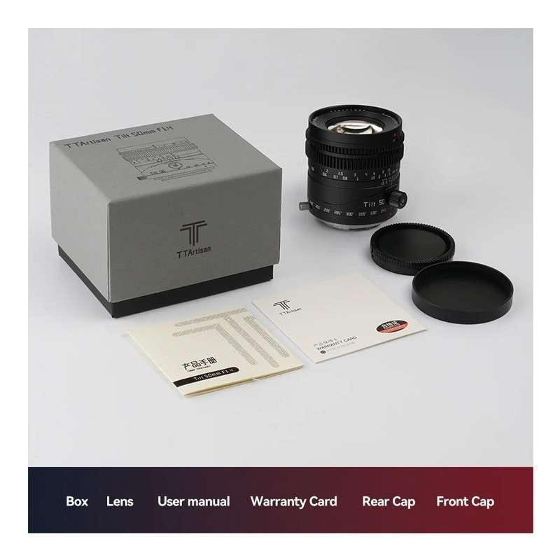 Promo Lensa TTArtisan Tilt Shift 50mm F1.4 Diskon 2% di Seller ...