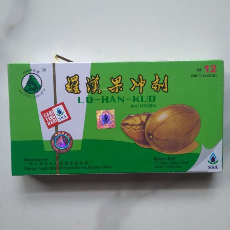 Promo lohankuo/ lo han kuo infusion ( pereda panas dalam ) Diskon 27% ...
