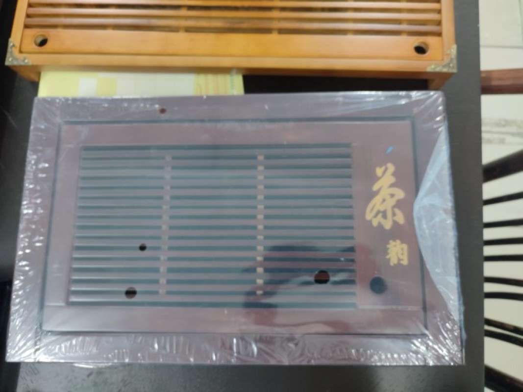 Promo Chinese Tea Set Tray Ceremony / Meja Tatakan Teh Kayu Premium ...
