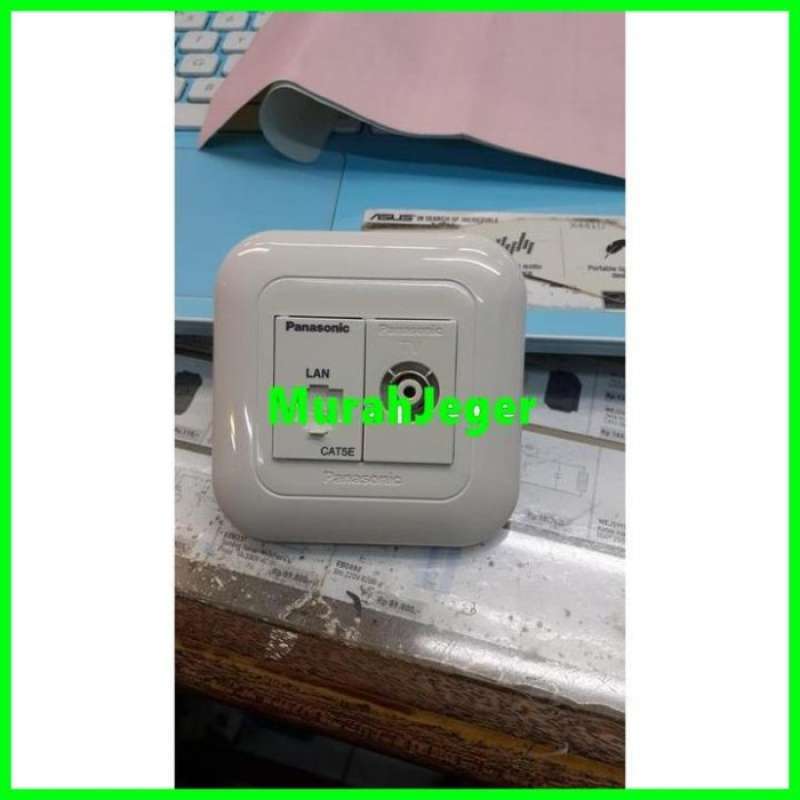 Promo Panasonic Wide Series Outlet Tv Dan Data Lan Cat5 / Cat6 Diskon ...