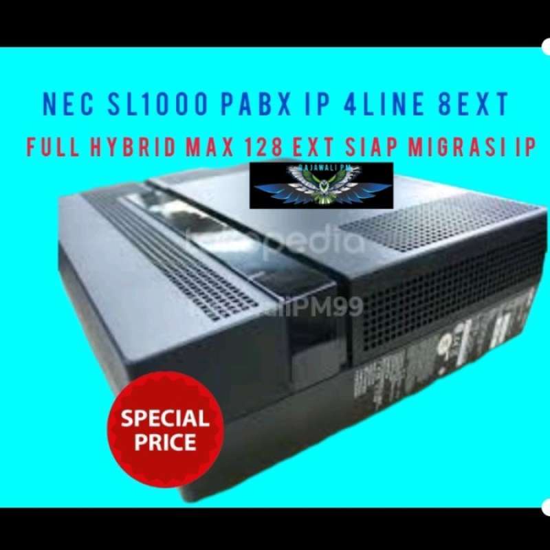 Jual Ip4ww-1632m-a Ksu Nec Sl1000 Ip Pabx (4 Line 8 Ext) Hybrid Max 128 Ext Di Seller Kuniy ...