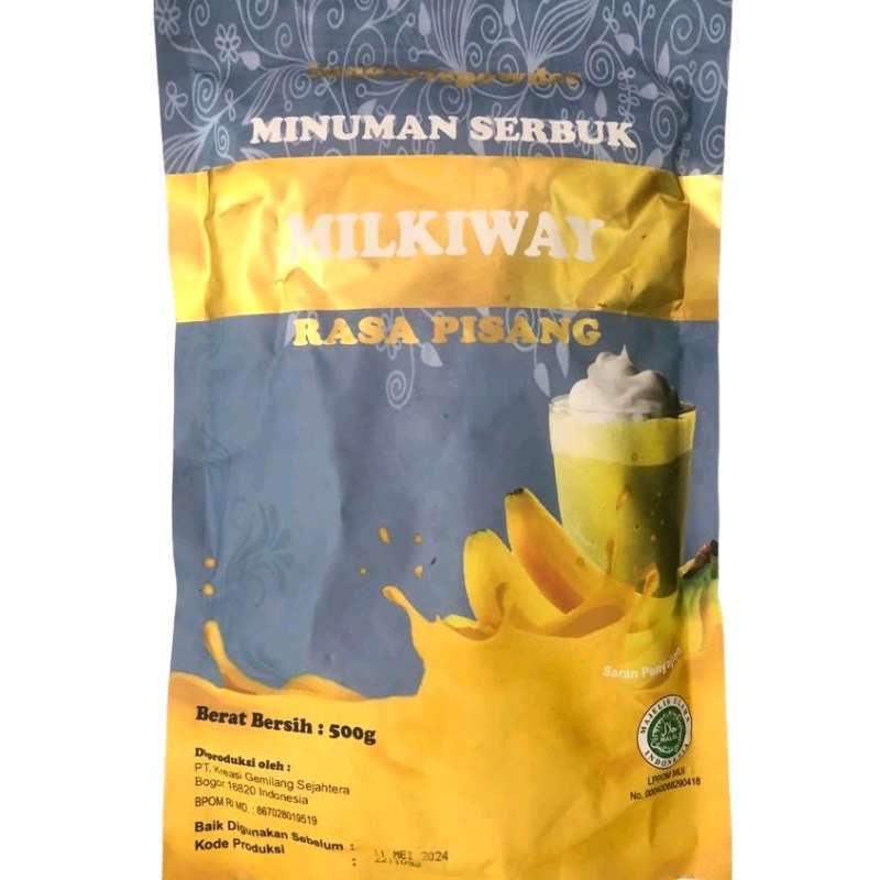 Jual Milkiway Pisang 500gr Minuman Serbuk Rasa Pisang Di Seller Toko ...