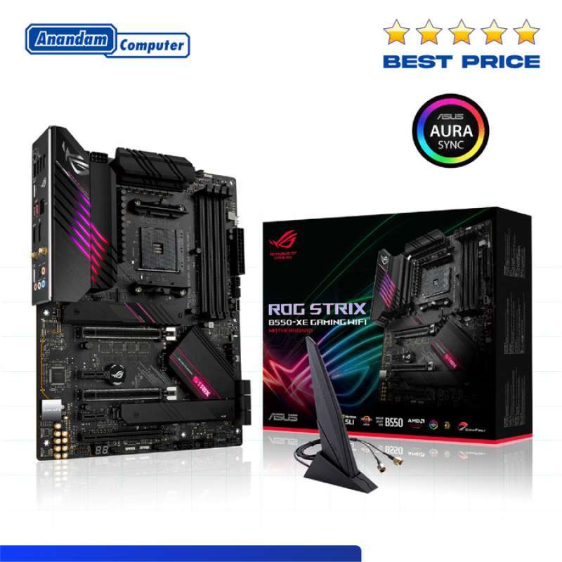 Jual ASUS ROG STRIX B550-XE GAMING WIFI - ATX Motherboard AMD AM4 di Seller ANANDAM.ID Official ...