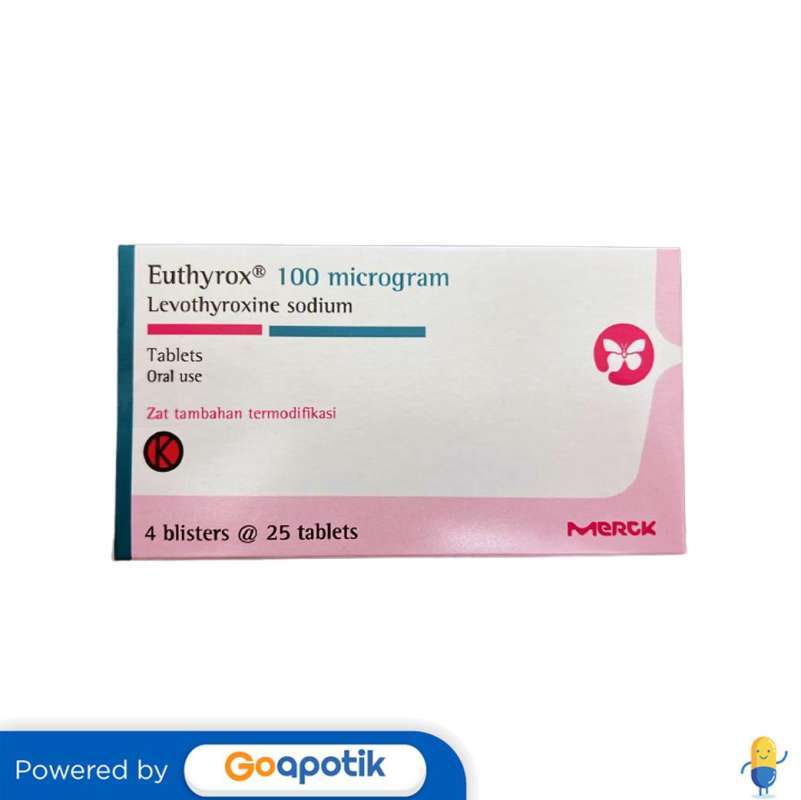 Jual Euthyrox 100 Mcg Box 100 Tablet Di Seller Apotek Potenza - Selong ...