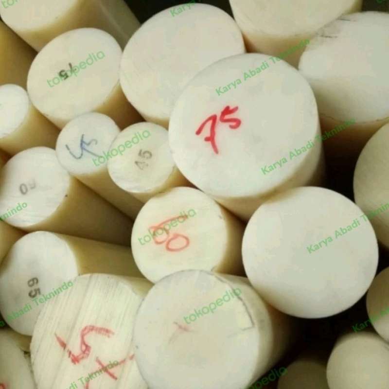 Promo Cast Nylon Rod Dia 40Mm X 100Cm / As Cast Nylon Batangan Nilon ...