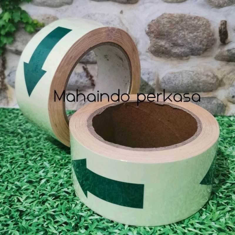 Promo Stiker Fosfor Panah Glow In The Dark 5cm x 10m - Sticker Safety ...