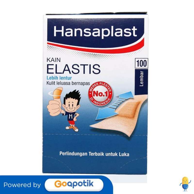 Jual HANSAPLAST KAIN ELASTIS STANDAR 100 PCS di Seller Apotek Jaya Baru ...