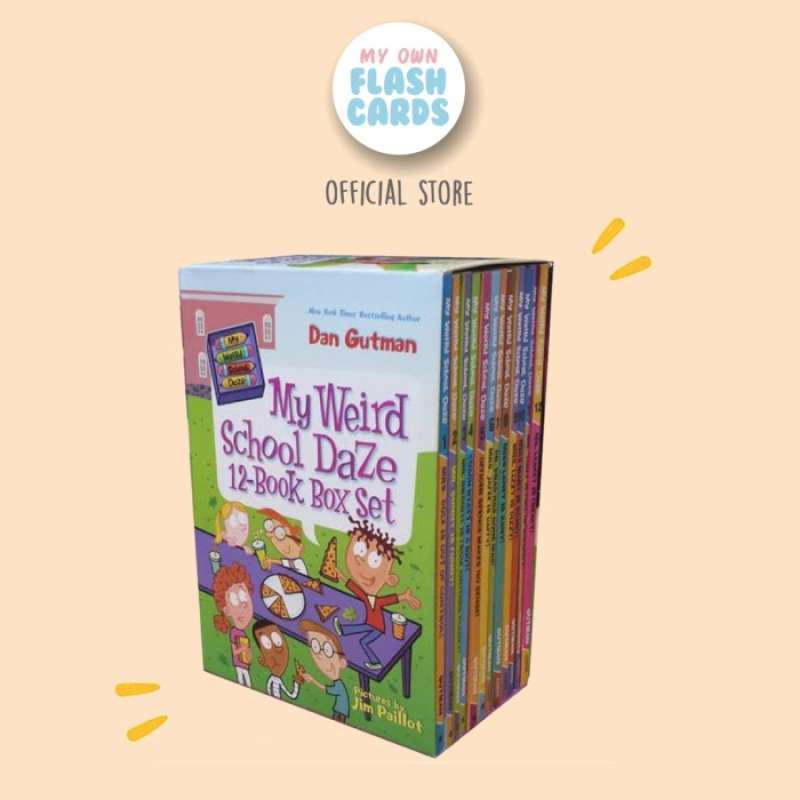 Promo My Weird School Daze 12 Book Box Set Dan Gutman Imported English ...