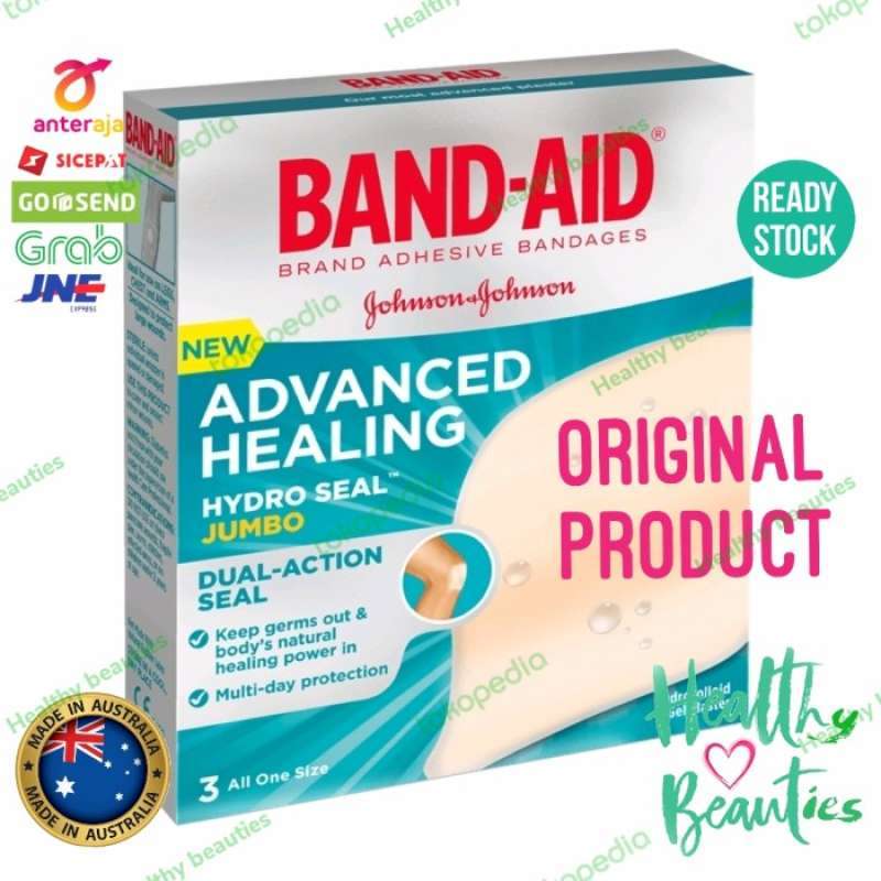 Promo BAND-AID ADVANCED HEALING HYDRO SEAL JUMBO Diskon 23% di Seller ...