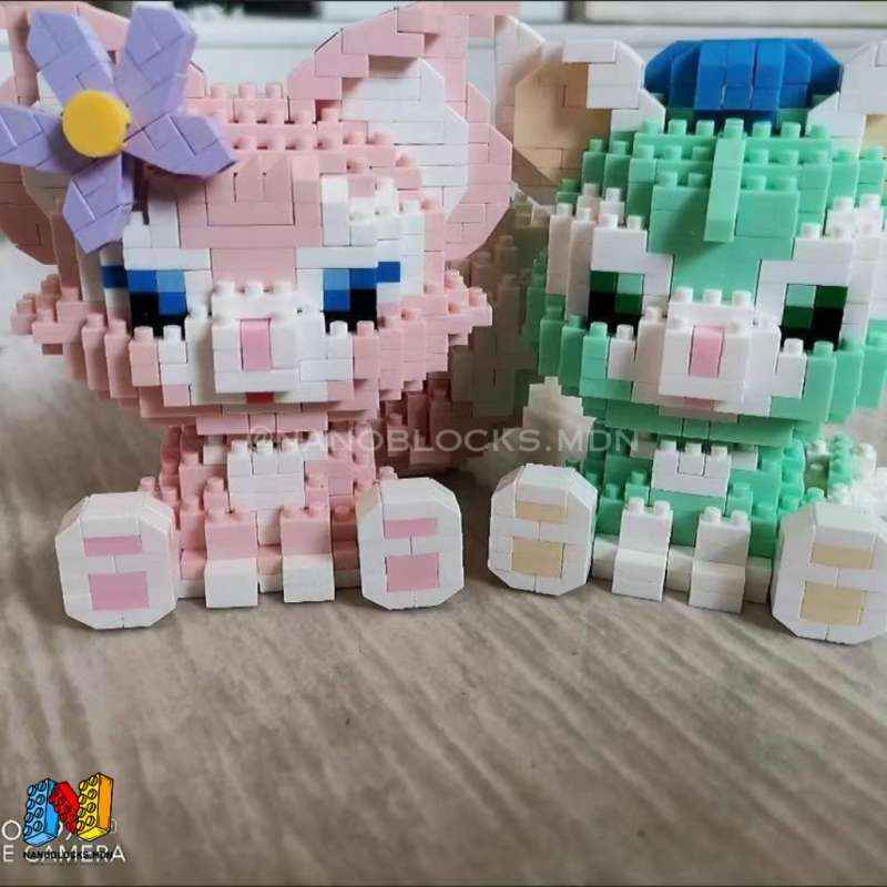 Jual Disney Duffy Mickey Lotso Lego Nano Block Model Karakter Kartun ...