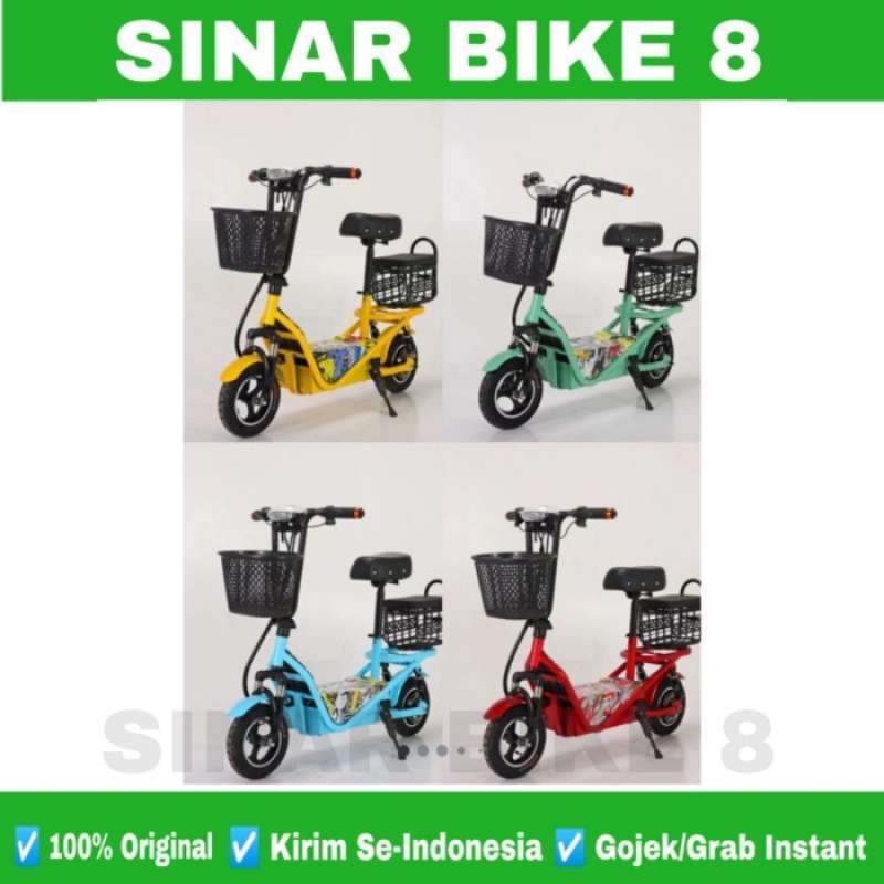 Jual Sepeda Listrik Scooter Listrik Couleur Skuter Listrik Di Seller ...