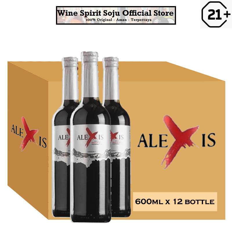 Jual Anggur Merah Alexis 600Ml x 12botol (Karton) di Seller ...