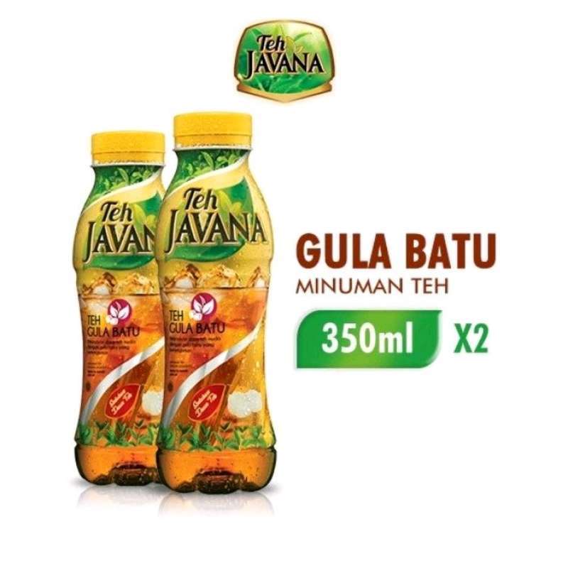 Jual Javana Minuman Teh Gula Batu 350 ml Twinpack di Seller Zamoza Shop ...