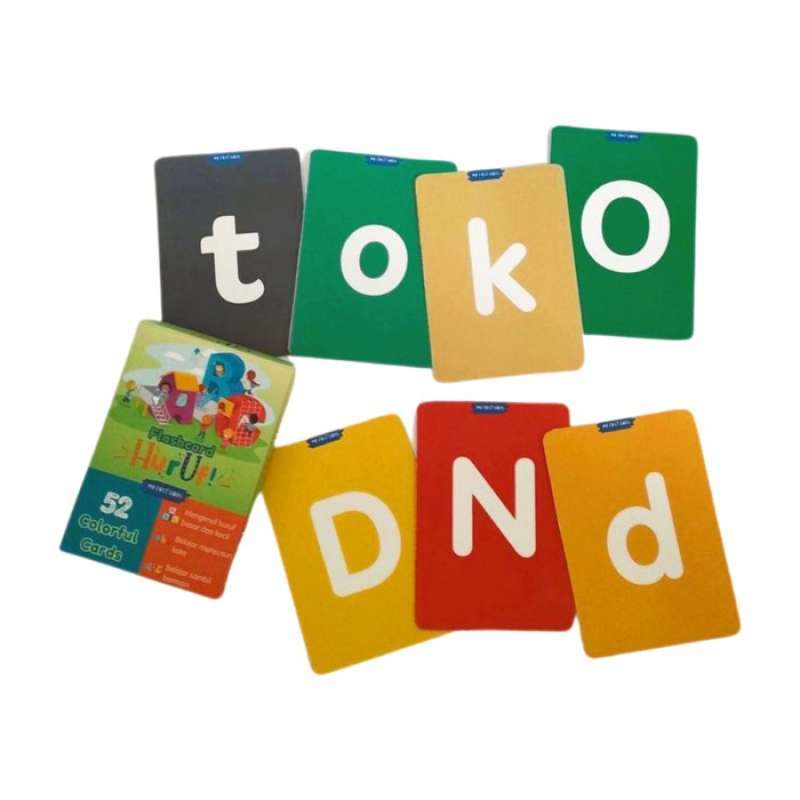 Jual Mainan Edukasi Anak My First Flashcard Huruf Abjad Kartu Alphabet ...