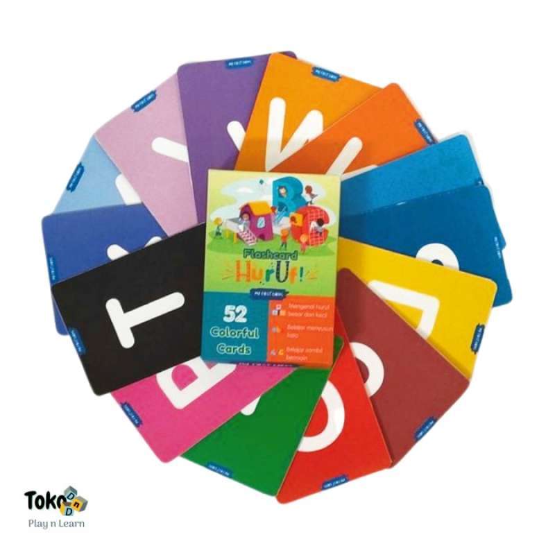 Jual Mainan Edukasi Anak My First Flashcard Huruf Abjad Kartu Alphabet ...
