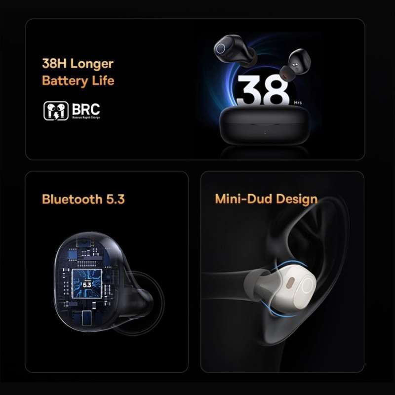 Jual Baseus TWS Encok True Wireless Earphones WM03 di Seller CASHOP.ID ...