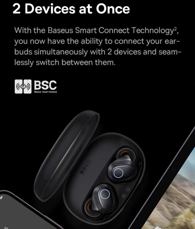 Jual Baseus TWS Encok True Wireless Earphones WM03 di Seller CASHOP.ID ...