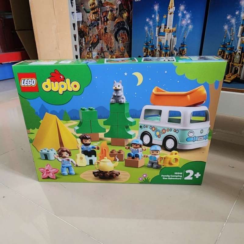Promo lego 10946 duplo family camping van adventure Diskon 23% di ...
