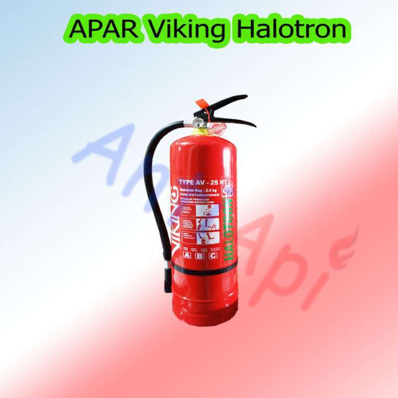 Promo Tabung Apar Halotron Viking 2.5kg Diskon 23% Di Seller Indah ...