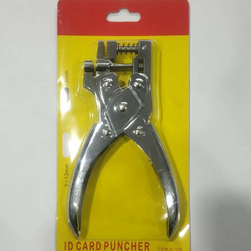 Promo Tang Pembolong Id Card Oval Dan Bulat Diskon 23% di Seller Carima ...