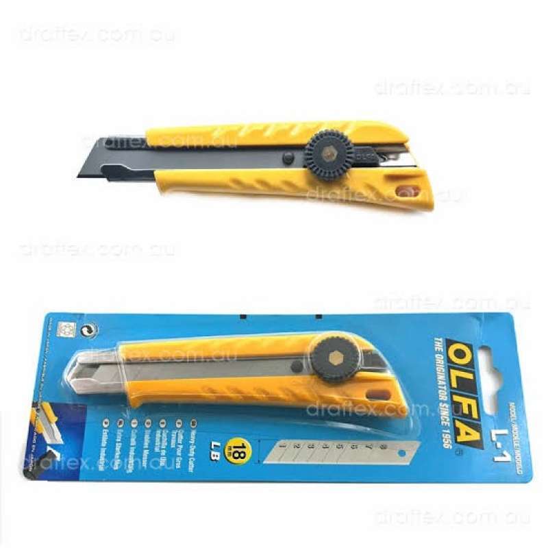 Promo 18mm Snap-off Blade Cutter L-1 Olfa Diskon 23% Di Seller Carima Store - Kalibata, Kota ...
