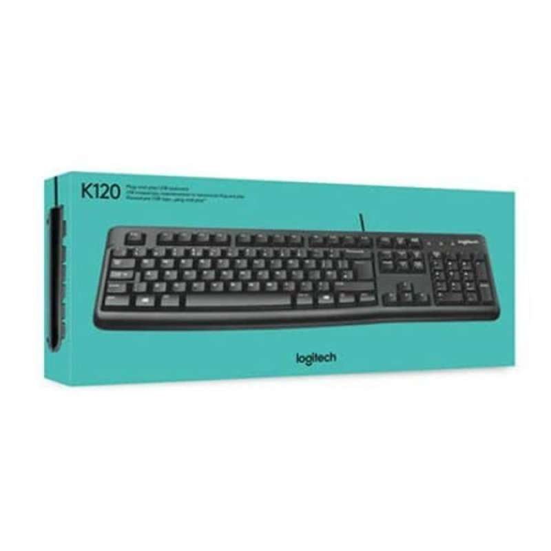 Jual Keyboard Kabel Logitech K120 USB - Original Garansi 3 Tahun di ...