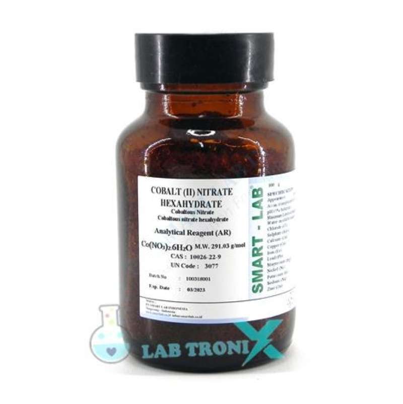 Promo Cobalt (ii) Nitrate (100 Gram) - Kobalt Nitrat - Co(no3)2 Pro ...