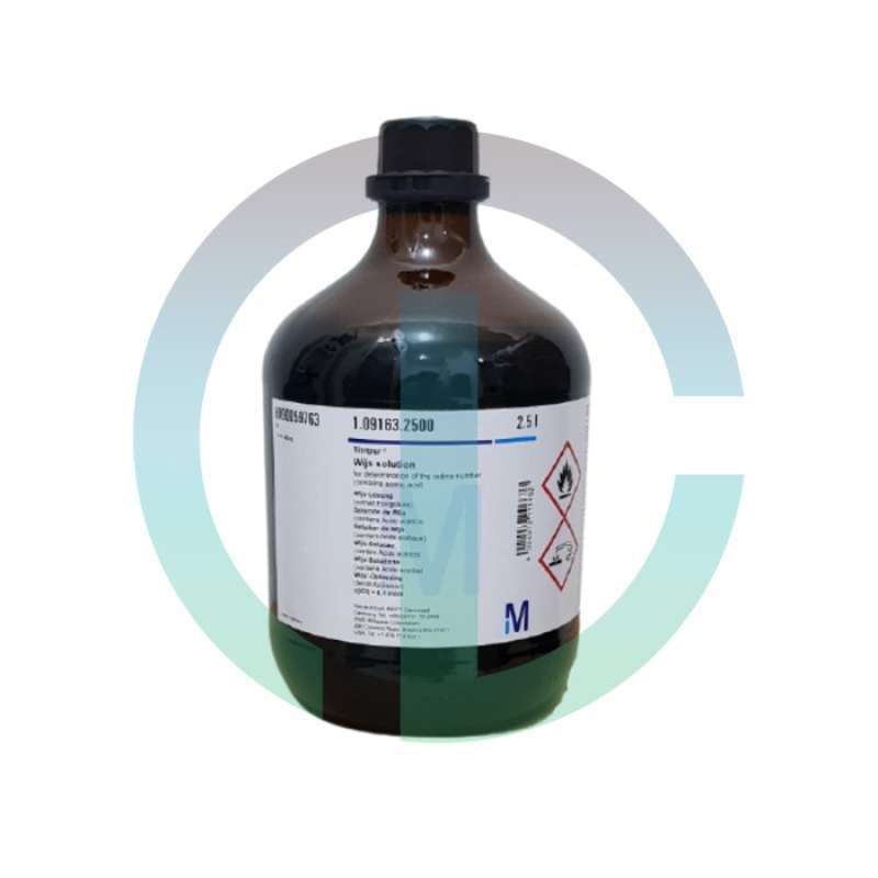 Promo Pereaksi Wijs / Wijs Solution / Iodine Monochloride 2,5 L Merck ...