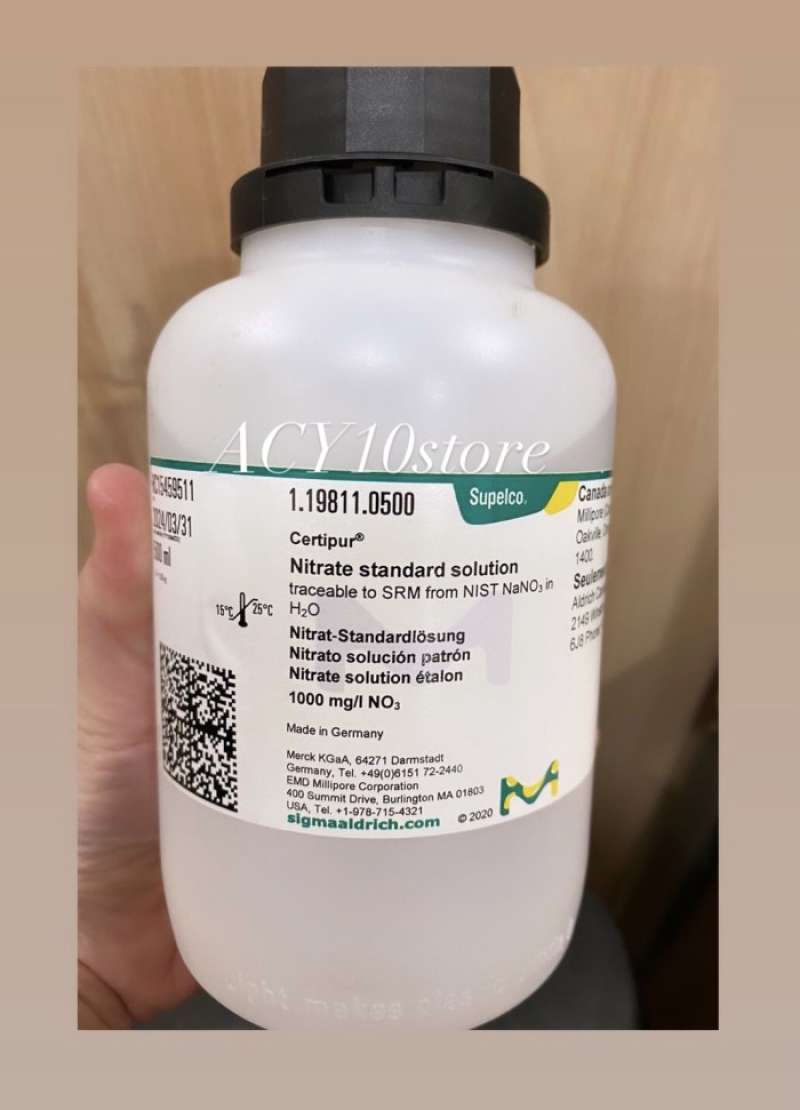 Promo Merck 1.19811.0500 Nitrate Standard Solution 500Ml Diskon 17% di Seller Mahanani Store 4 ...