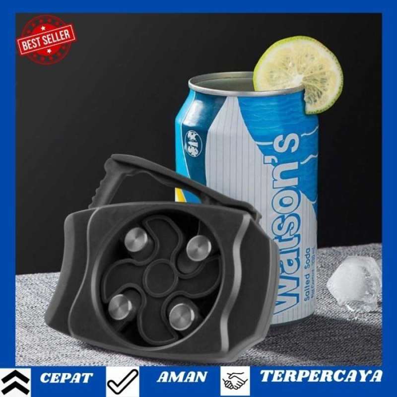 Jual Pembuka Tutup Botol Kaleng Soda Topless Can Opener - Hitam Di ...
